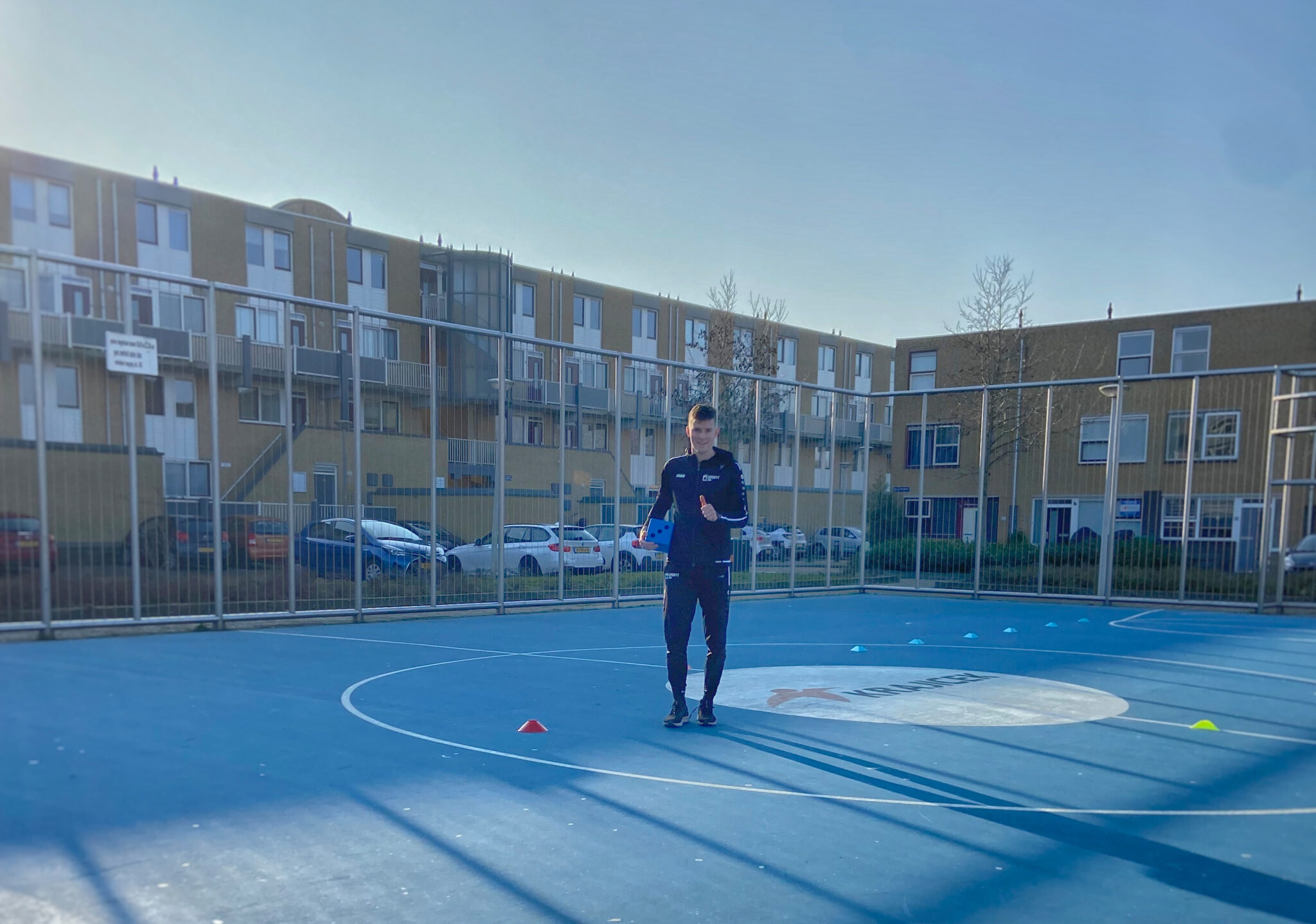 Senioren komen in beweging op Blauwe Veldje in de Mare - Stichting Sport-Z
